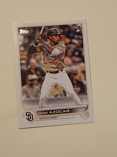 2022 Topps Update Series #US280 Jose Azocar - San Diego Padres ROOKIE ...