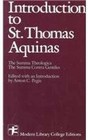 Introduction To Saint Thomas - Paperback, by Thomas Aquinas; Anton ...