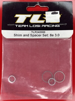 Team Losi Racing Shim and Spacer Set TLR242008 TLR 242008 8ight E T 3.0 ...