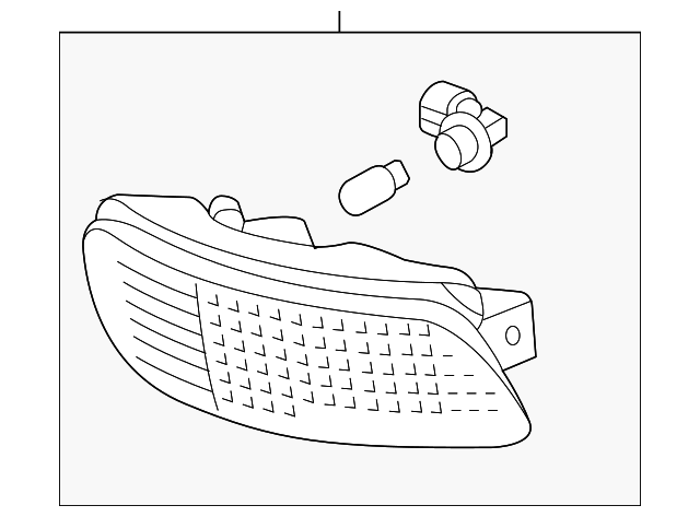 Genuine Lexus Marker Lamp Assembly 81910-0E010 | eBay