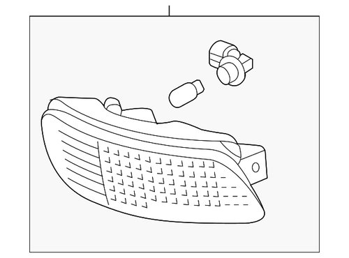 Genuine Lexus Marker Lamp Assembly 81910-0E010 | eBay