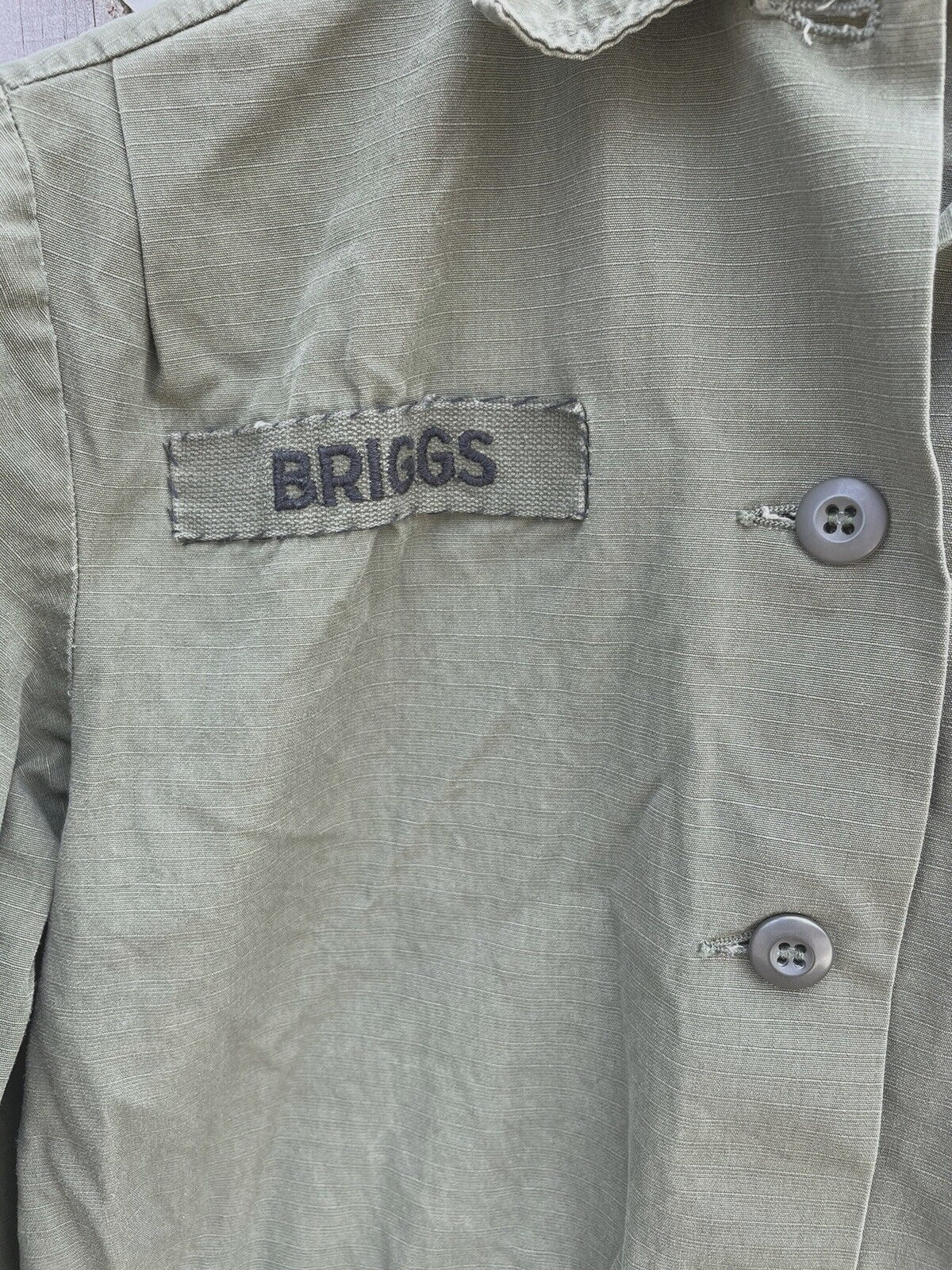 Original 1970's Army Womens WAC Uniform Fatigue Shirt… - Gem