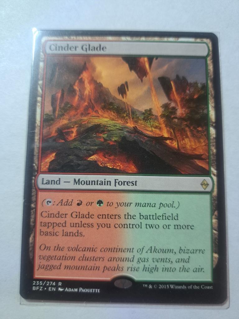 MTG Cinder Glade (LP-NM) Battle For Zendikar: Magic the Gathering | eBay
