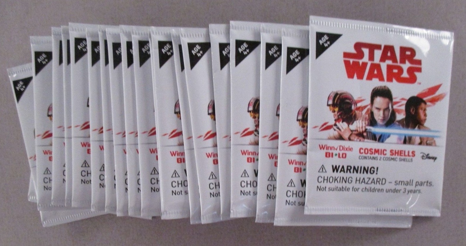 Star Wars "Cosmic Shells" - 2017 ~~ Disney / Winn Dixie -- 20 Unopened ...