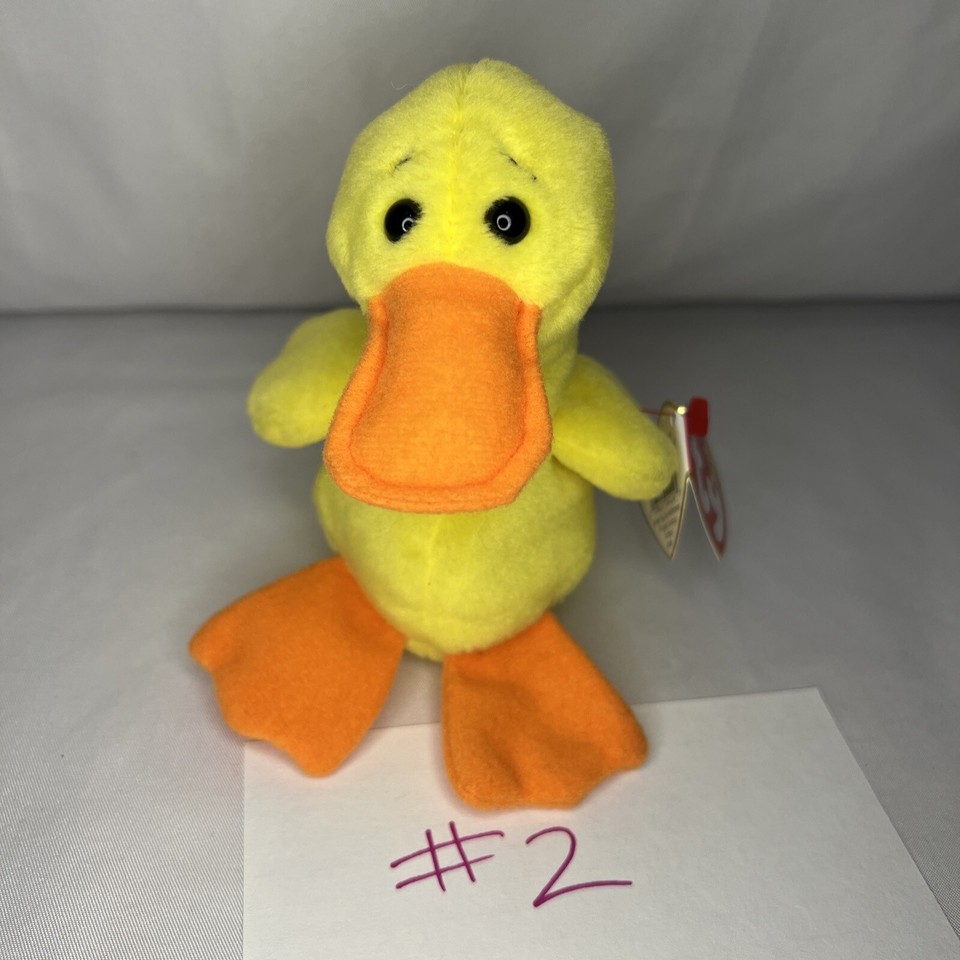 Ty Beanie Babys - Quackers The Duck 6" Plush Toy 8421040247| eBay