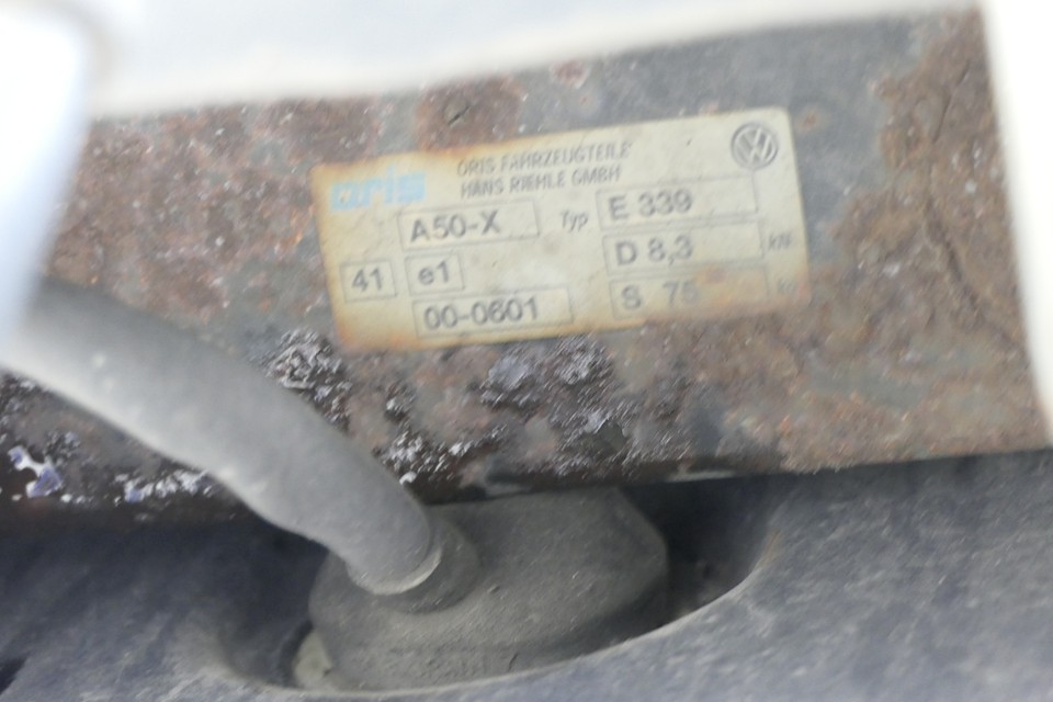 VW Golf 4 Fixed Rigid Towbar Tow Hitch (Wiring Harness) Oris E 339 ...