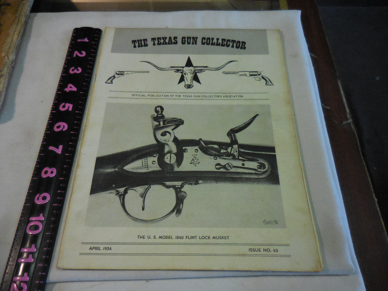 Texas Gun Collector Magazine - APRIL 1954 | eBay