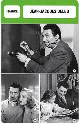 FICHE CINEMA : JEAN-JACQUES DELBO - France (Biographie/Filmographie) | eBay