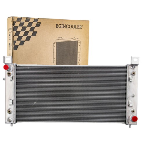4 Core Aluminum Radiator For 99-14 Chevy Silverado Suburban Tahoe 1500 ...