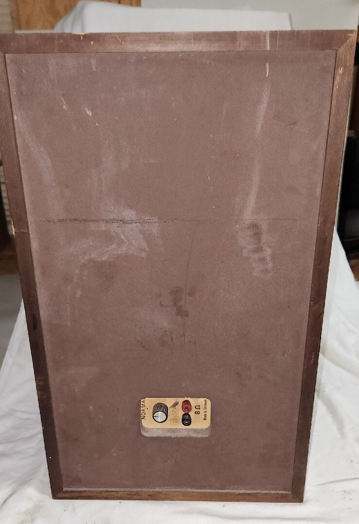 Vintage Pair Set Dynaco Danish Speakers A25 A35 Denmark 8 Ohm Wood ...