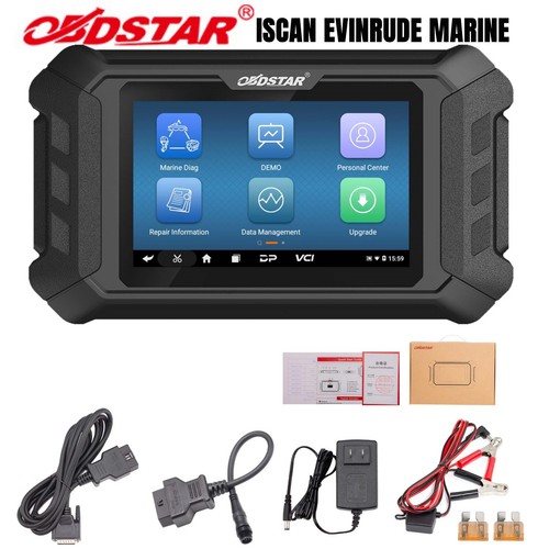 OBDSTAR ISCAN for EVINRUDE MARINE Diagnostic Scan Data Flow Action test ...