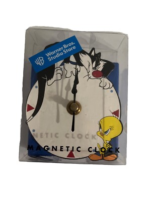 Vintage Sylvester and Tweety Magnetic clock | eBay