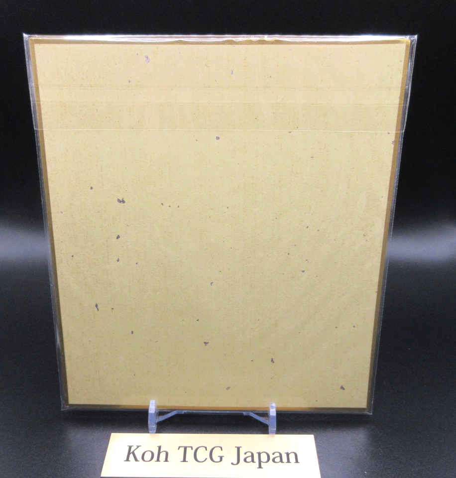 Tokyo ONE PIECE Tower 2nd Anniv Eiichiro Oda Printed Autograph Shikishi ...