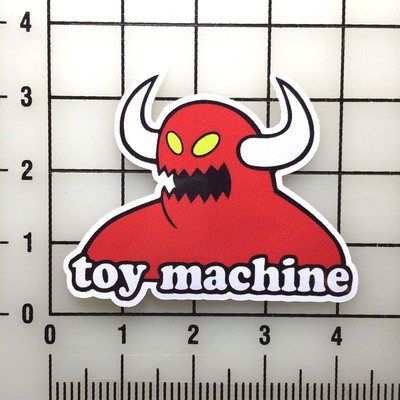 Toy Machine 4" Wide VInyl Decal Sticker - BOGO | eBay