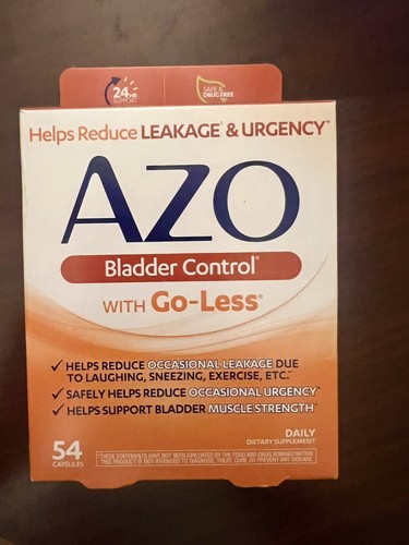 AZO Bladder Control Go-Less, Helps Reduce Occasional Urgency 54 ...