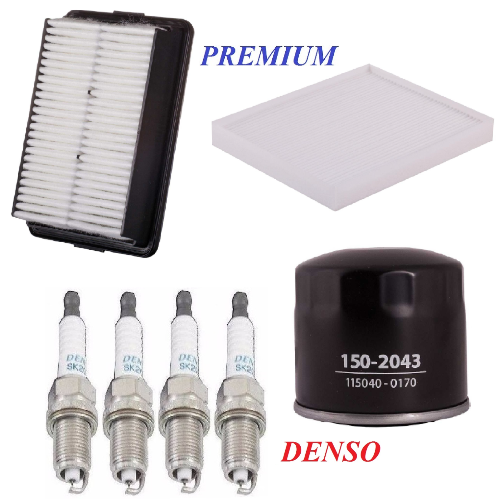 Tune Up Kit Filters Spark Plugs For HYUNDAI ELANTRA L4 2.0L 2017-2020 ...