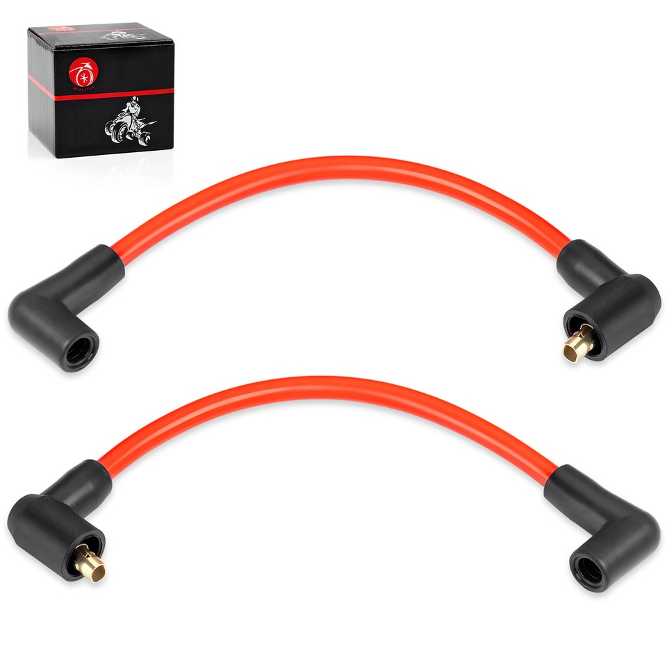 70187-82A 8.5mm Spark Plug Wire Cap for Super Glide CVO FXR4 FXR3 FXR2 ...