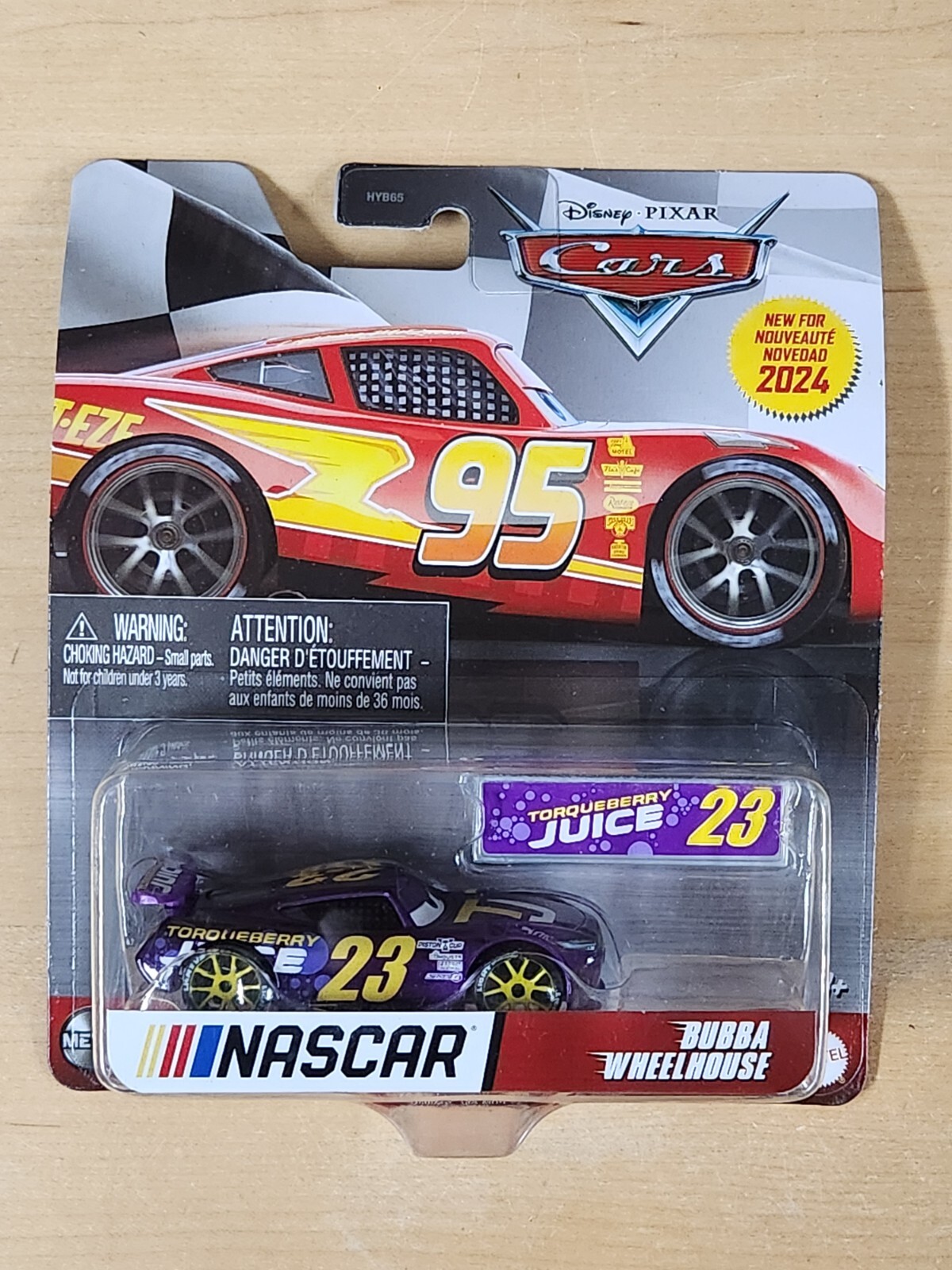 Bubba Wheelhouse (Bubba Wallace) 1/55 DISNEY PIXAR CARS Nascar Metal ...