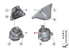 NEW BMW 5 F10 LEFT SIDE ENGINE MOUNT 518D DIESEL 2L 22117935141 7935141 ...
