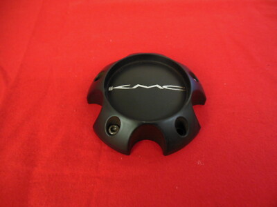 KMC Custom Wheel Center Cap Flat Black Finish 395B122-5H | eBay