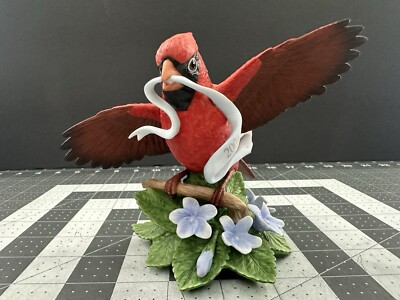 Lenox Cardinal Garden Bird Collection Fine Porcelain Vintage Figurine ...