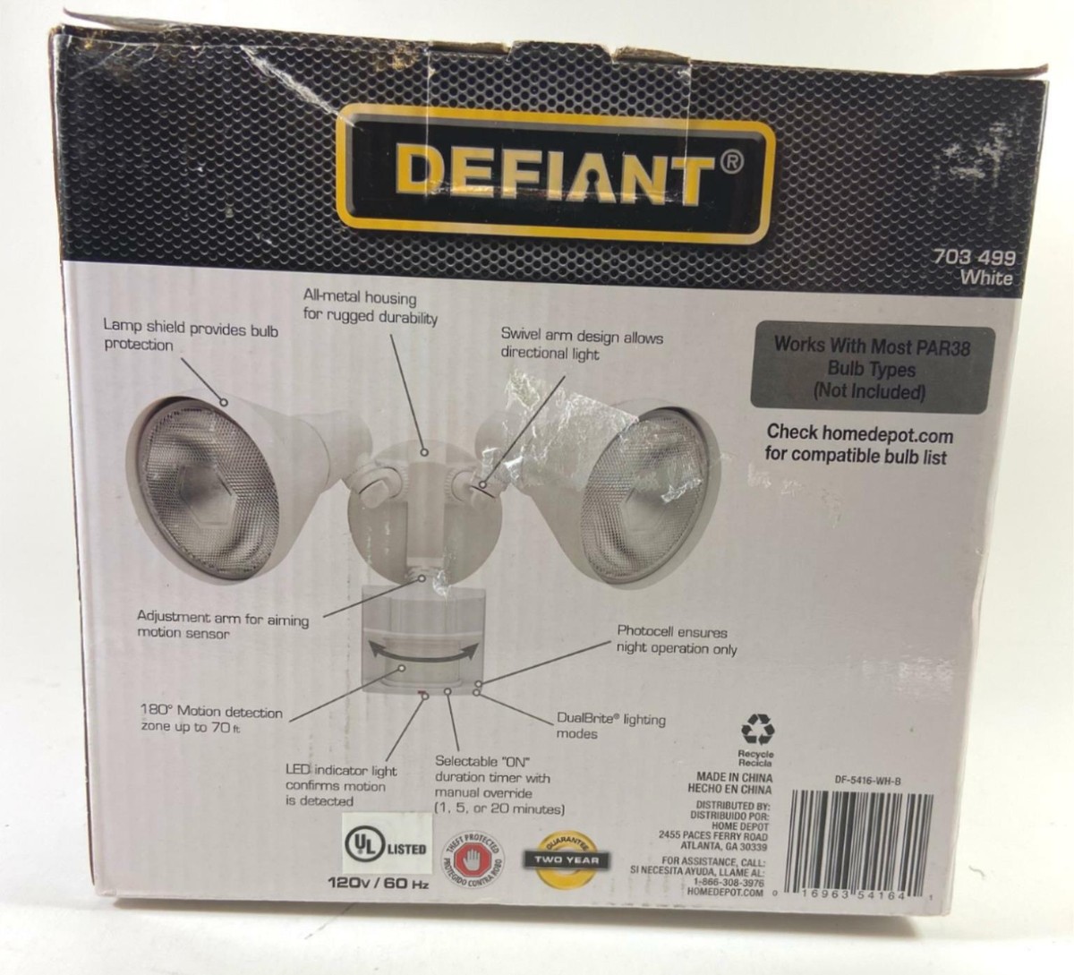 Defiant Motion Sensor Wireless