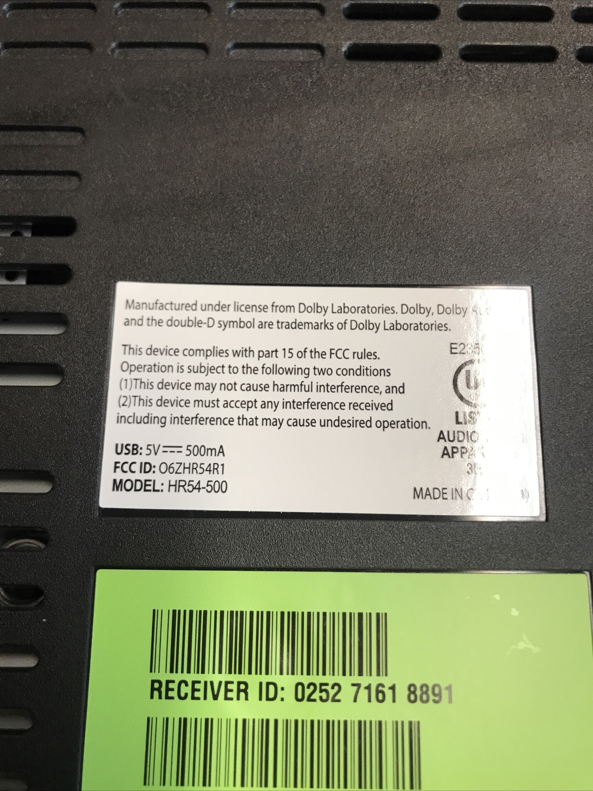 Used Genuine Direct TV 4K Genie Satellite Receiver Server HR54-500 With ...