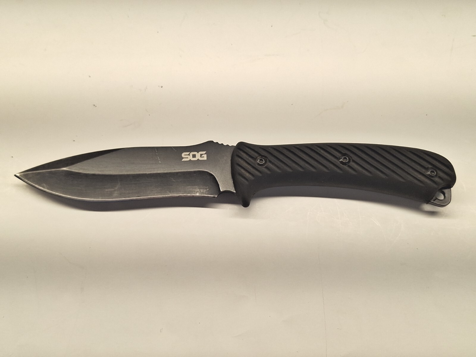 SOG Fixed Blade Knife W/ Sheath *FAST FREE Shipping* | eBay