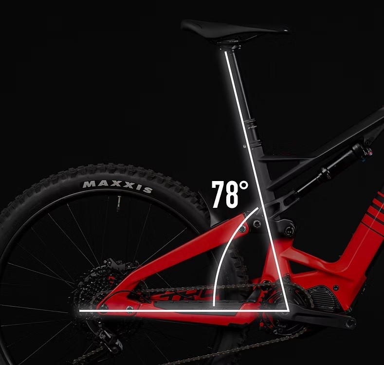 Thok ( Ducati ) Gram Full Carbon Full Suspension E MTB Red Rare Brand ...