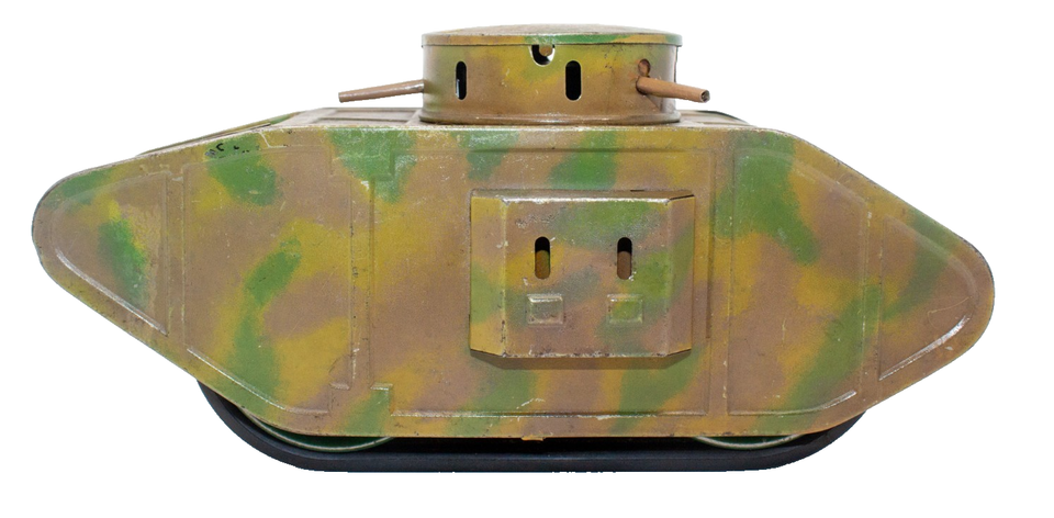 1930's German Bing Werks Scarce set of two Mark IV Clockwork Tanks ...