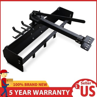 42" Tow Behind Box Scraper ,Steel Lawn Tractor Box Blade Hitch Tow for ...