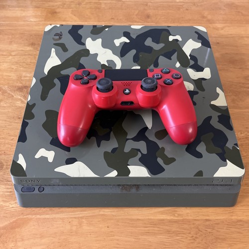Sony PlayStation PS4 Green Camouflage Gaming Console CUH-2115B No Power ...