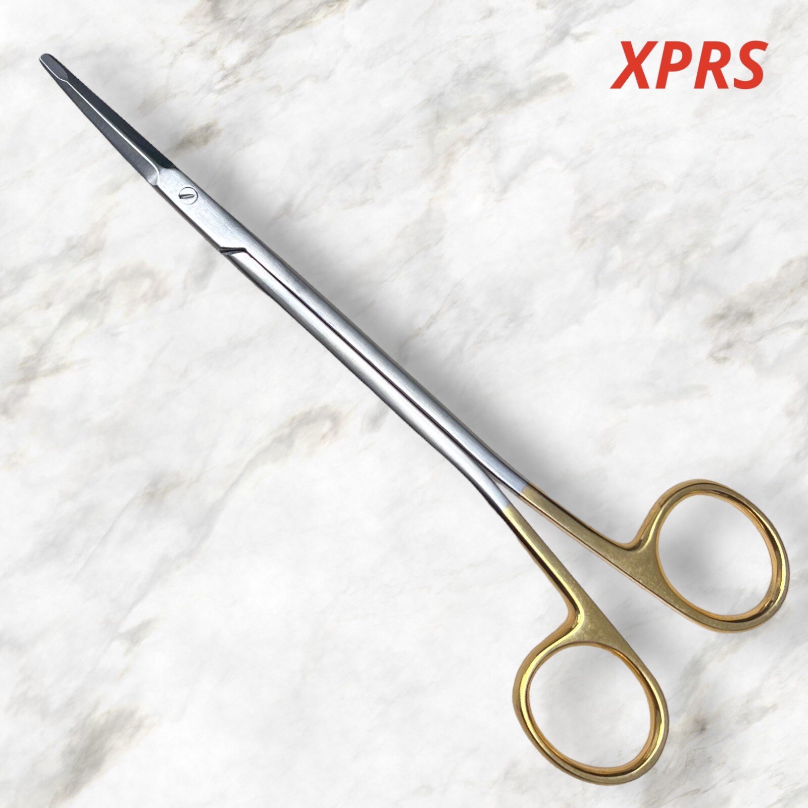 TC Freeman-Kaye Scissors, 7” Curved, Serrated Blade, Blunt Points ...