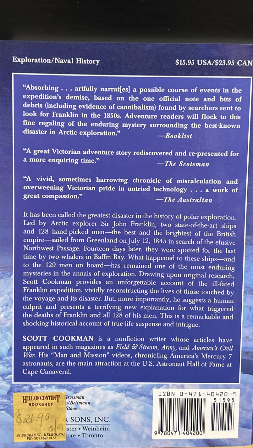 Ice Blink: The Tragic Fate of Sir John Franklin's Lost Polar Expedition ...