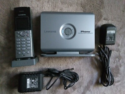 Linksys CIT400 Cordless Internet Telephony Phone Kit Supports SKYPE | eBay