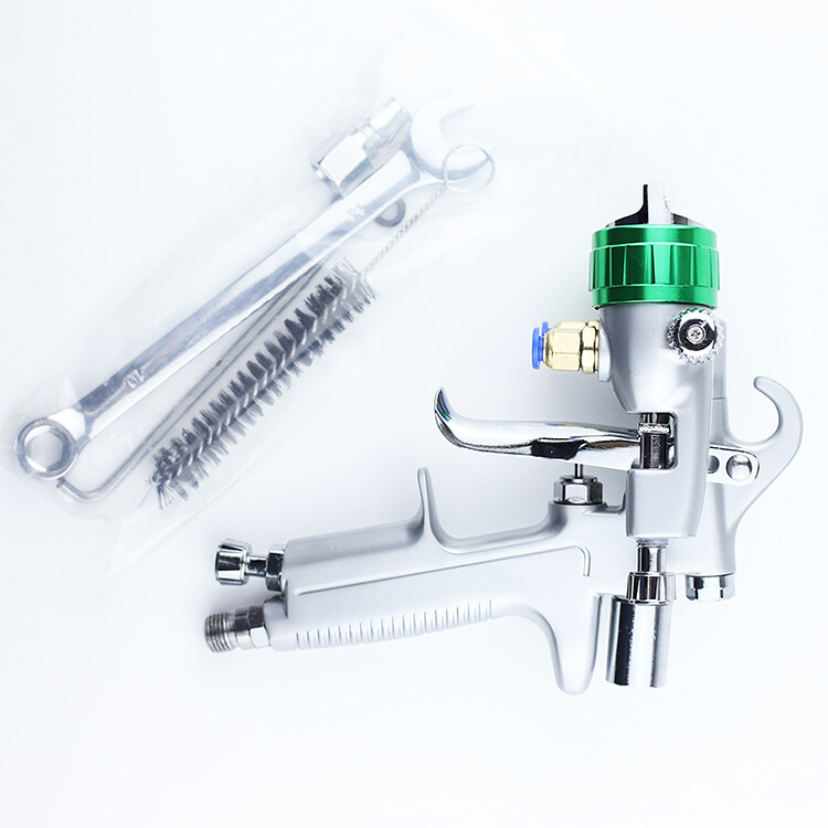 Professional Double Nozzle Spray Gun GAD600 Dual Head Air Powered Spray ...