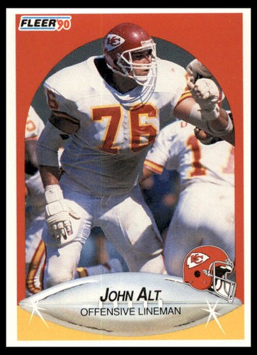 1990 Fleer #197 John Alt Kansas City Chiefs | eBay