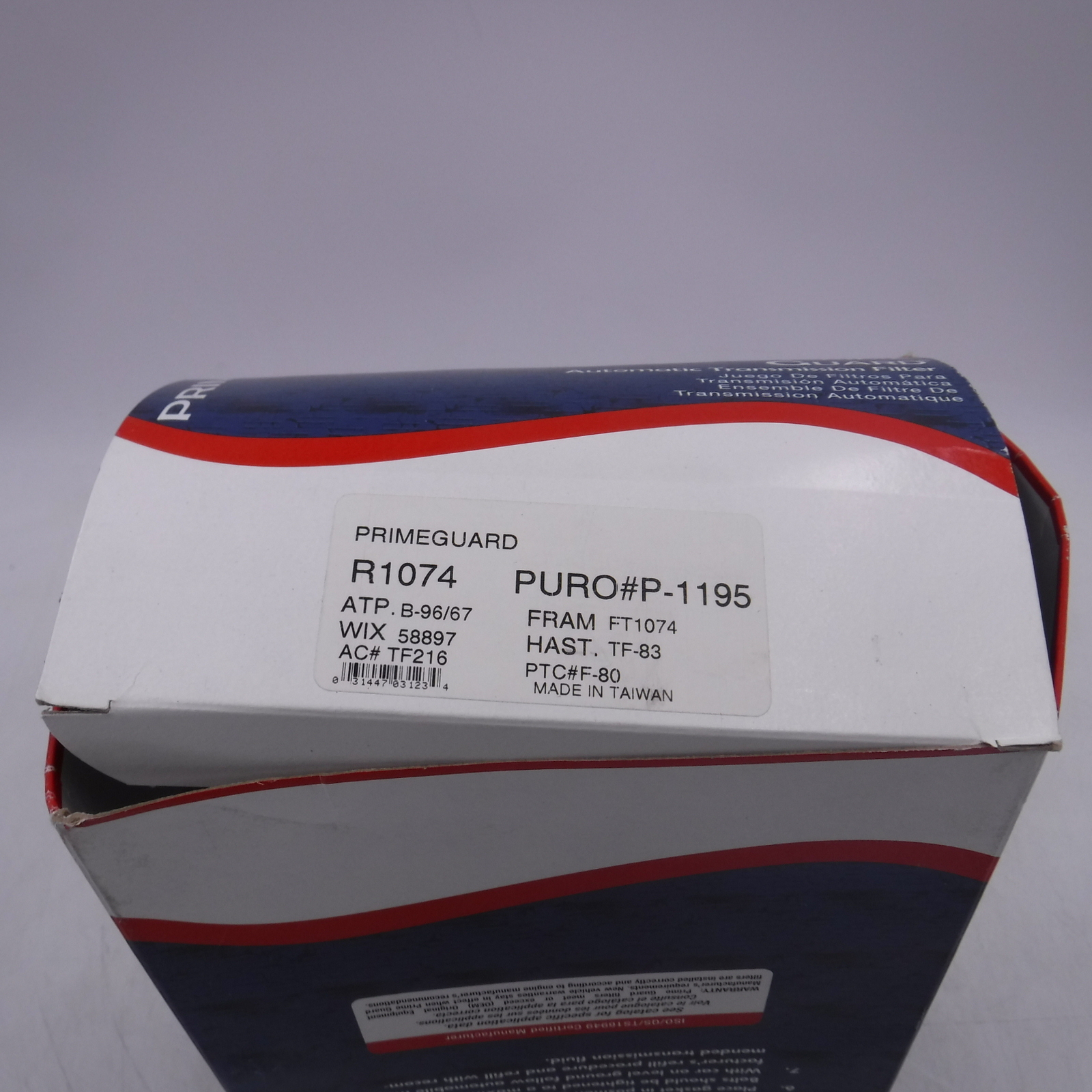 Prime Guard Pronto F-80 Automatic Transmission Filter Kit R1074 93 Buik ...