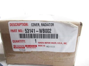 Genuine OEM Toyota 53141-WB002 Chrome Front Grille Strip 2017-2019 ...