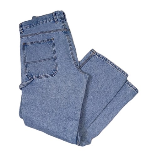 C.E. Schmidt Workwear Jeans Men 36x32 Blue Denim Carpenter Straight ...