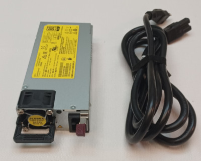 Aruba X372 54VDC 680W Switch Power Supply JL086A w/ Power Cable | eBay