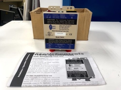 STATIC CLEAN TSN70 7.0kV Static Neutralizing Power Unit | eBay