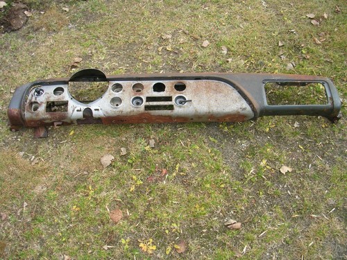 1951 Ford Deluxe 2dr Shoebox Dash Board Housing Frame Rat Rod Custom ...