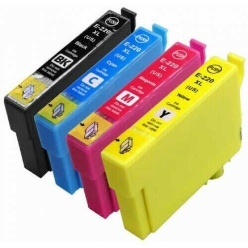 10x Ink Cartridges 220XL for Epson Workforce WF-2750 WF-2760 WF-2630 WF ...