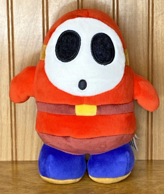 Super Mario Brothers Shy Guy Plush Toy 7" Tomy Club Moochi Moochi ...