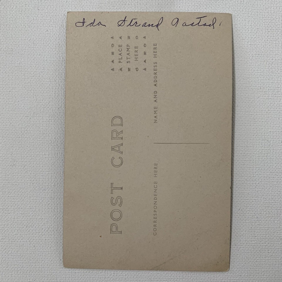 Antique RPPC Real Photograph Postcard Beautiful Young Woman ID Ida Strand Aastad | eBay