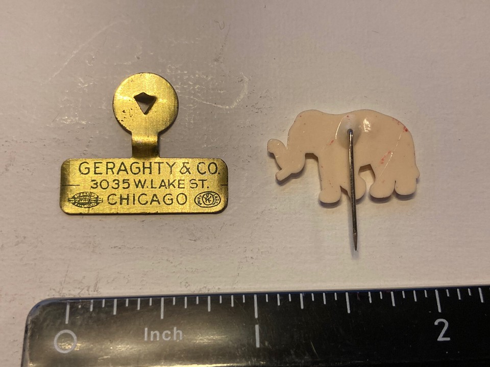 2- Vintage I’M VOTING REPUBLICAN & G. O. P. Pins FREE SHIPPING | eBay