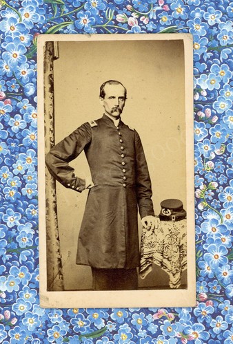 1860s CIVIL WAR SOLDIER OFFICER CDV WITH NO BACKMARK | eBay