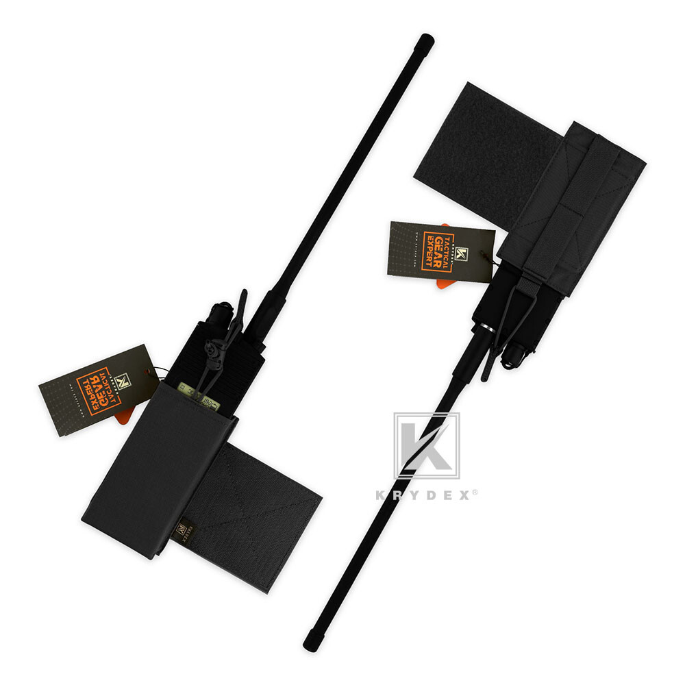 KRYDEX Tactical Radio Kit Pouch Expander Wings Set for Carrier Chest ...