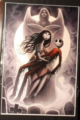 NATHAN SZERDY SIGNED 12X18 SIGNED ART PRINT A NIGHTMARE BEFORE ...